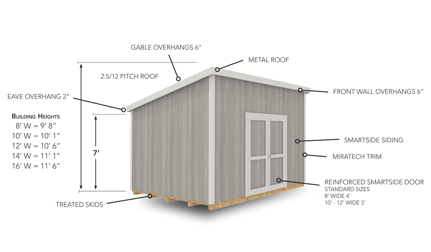 Addison Storage Shed - Weaver Barns