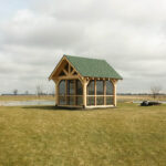 Timber Ridge Wood Pavilion - Weaver Barns